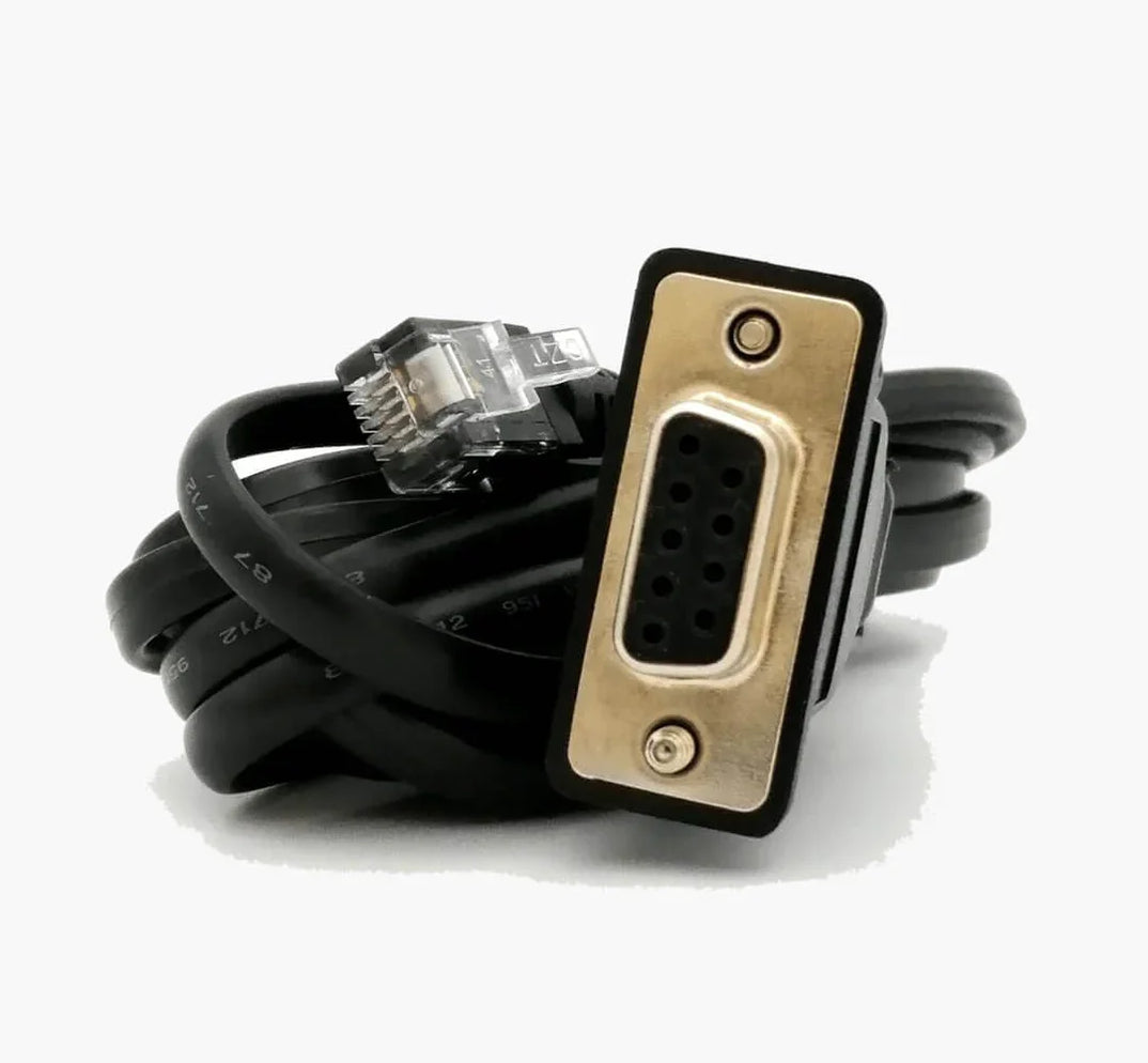 Câble liaison caisse DB9/RJ11 TPE de gamme TELIUM/TETRA - Esp — Espace Monétique